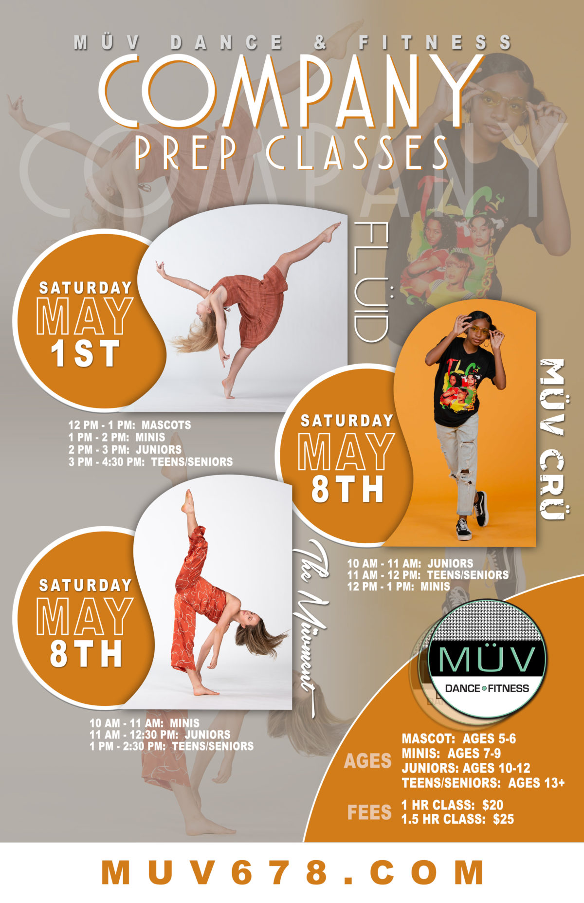 May 21 Company Prep Classes – Müv Dance & Fitness