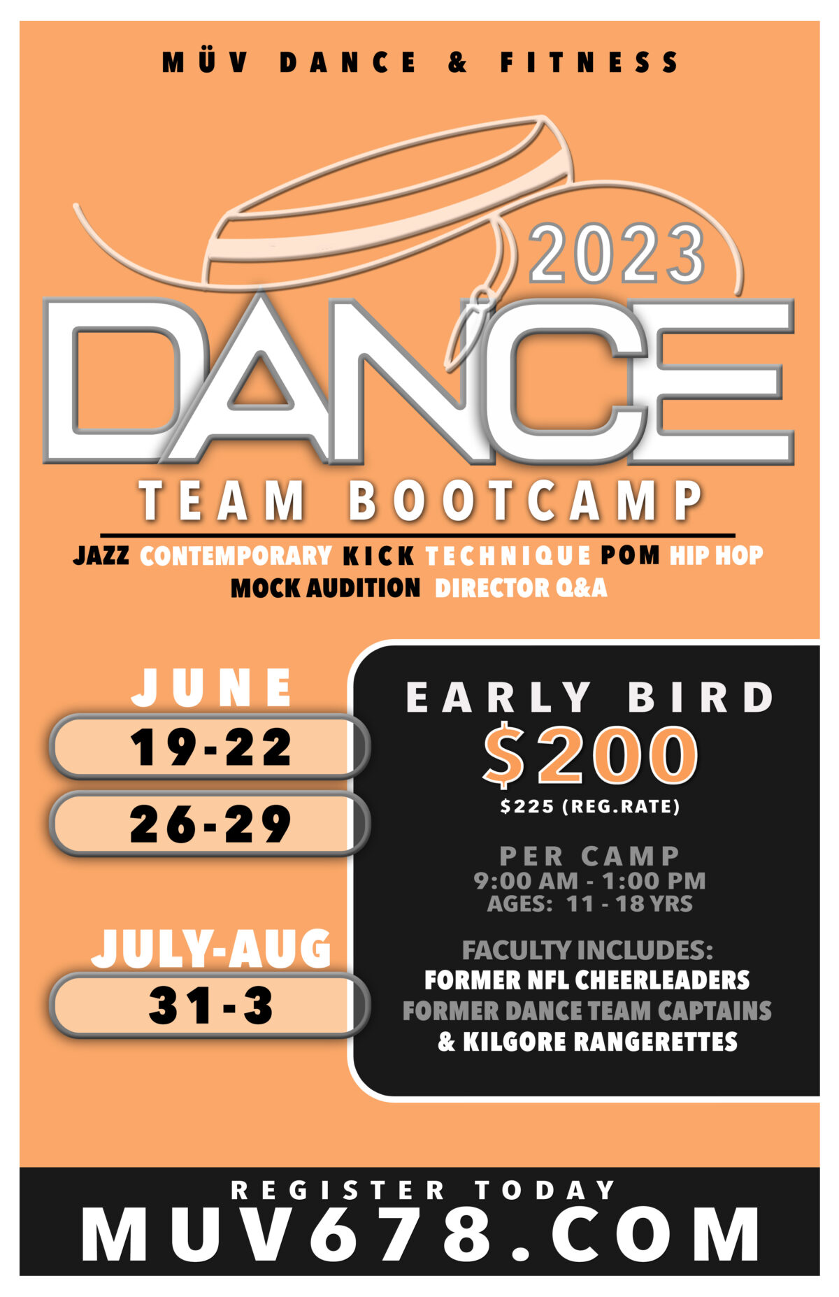 2023 Dance Team Bootcamp – Müv Dance & Fitness