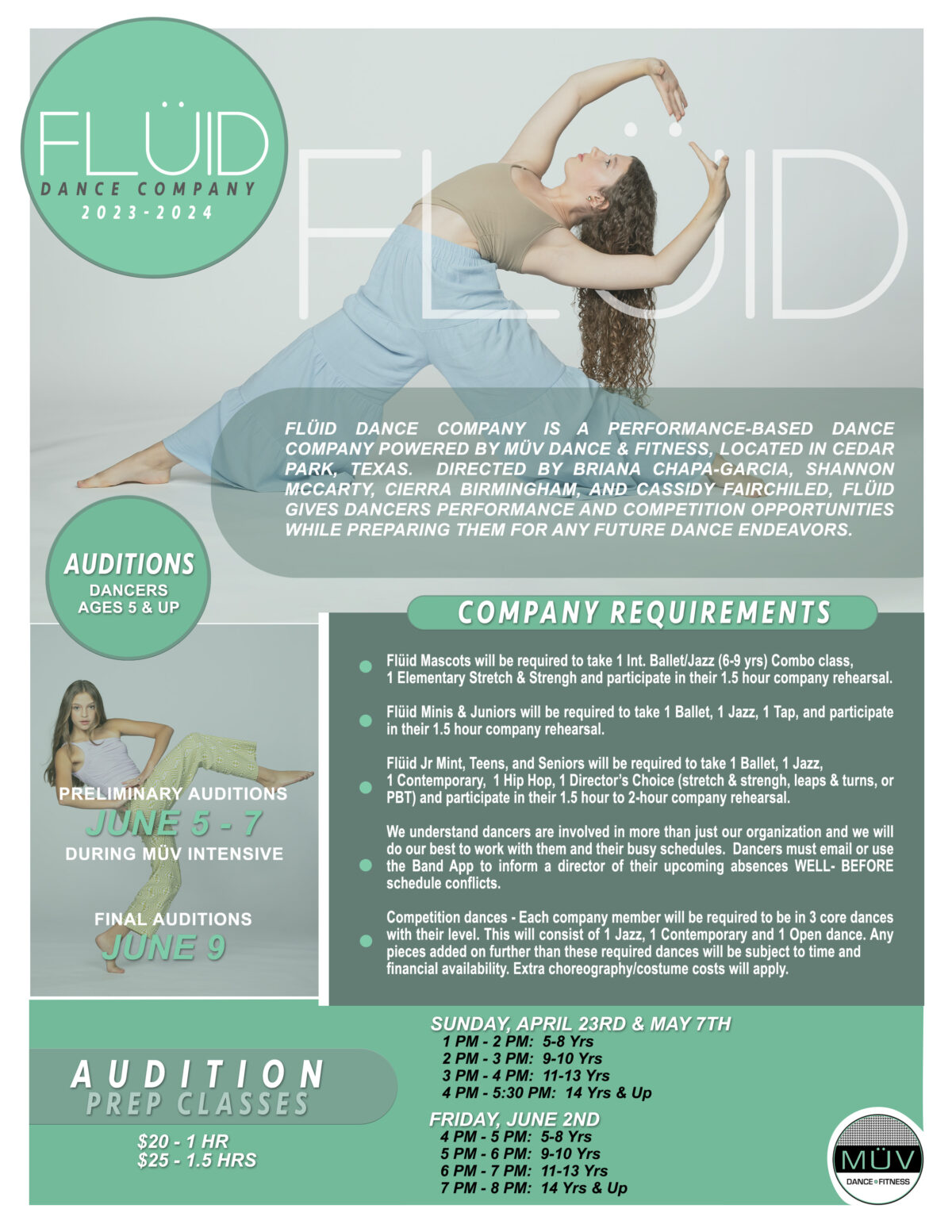 FLÜID DANCE COMPANY – Müv Dance & Fitness